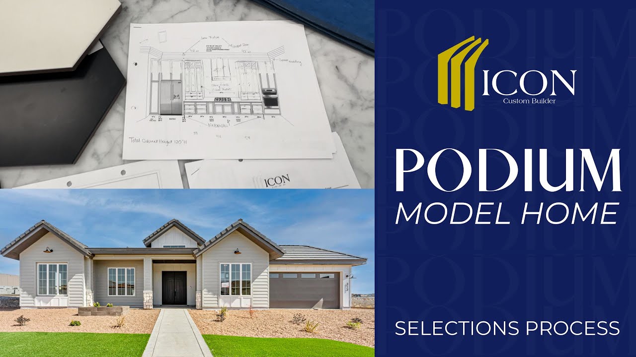 Behind the scenes of our new model home | ICON Custom Builder - YouTube