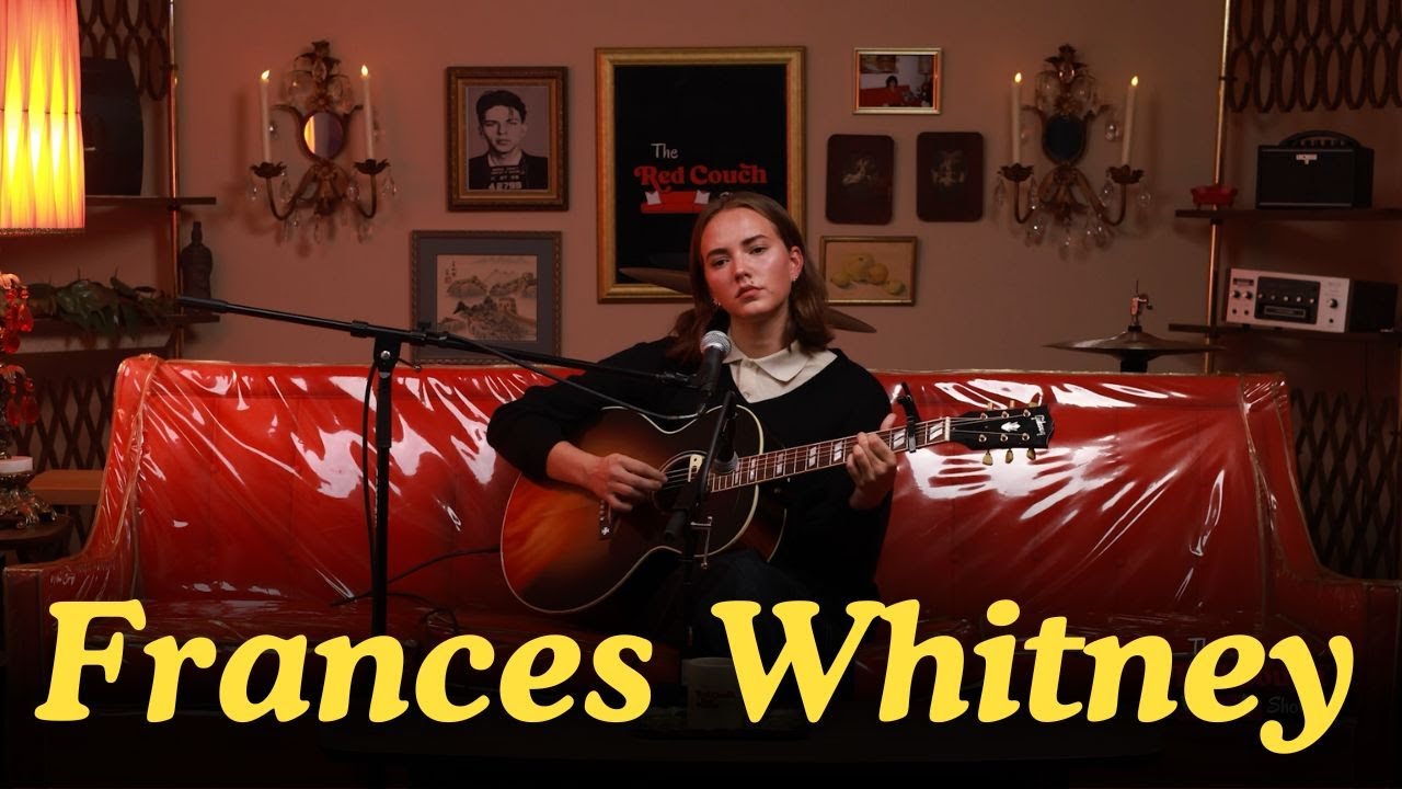 Frances Whitney | Live on Red Couch - YouTube