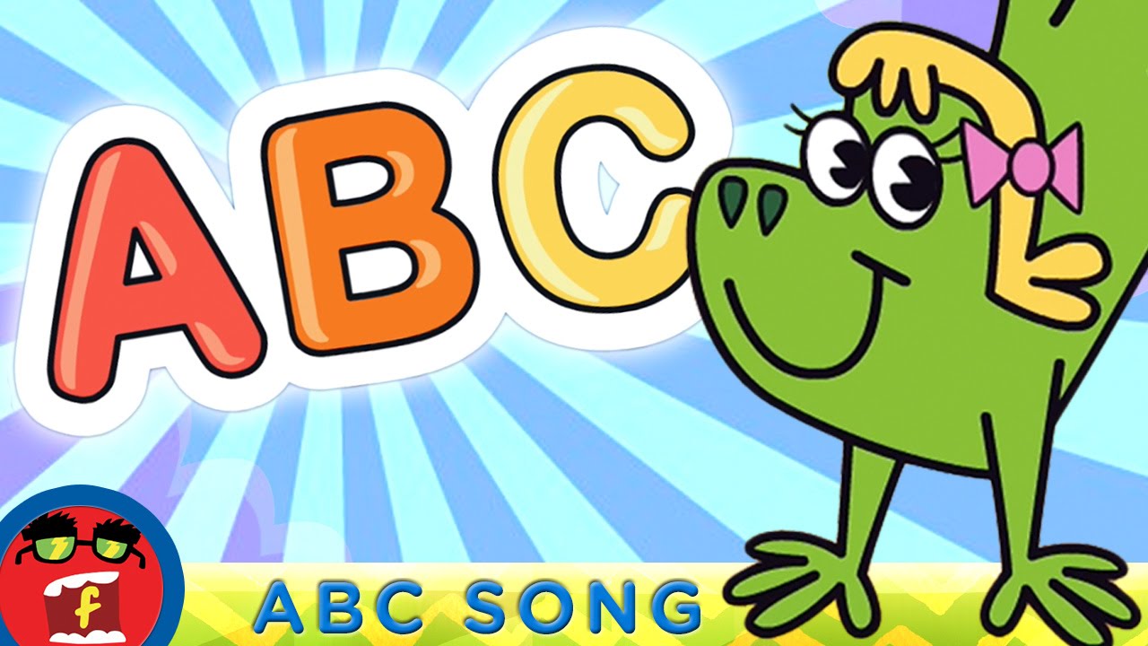 ABC Song | Fredbot Nursery Rhymes (Lucy the Dinosaur) - YouTube