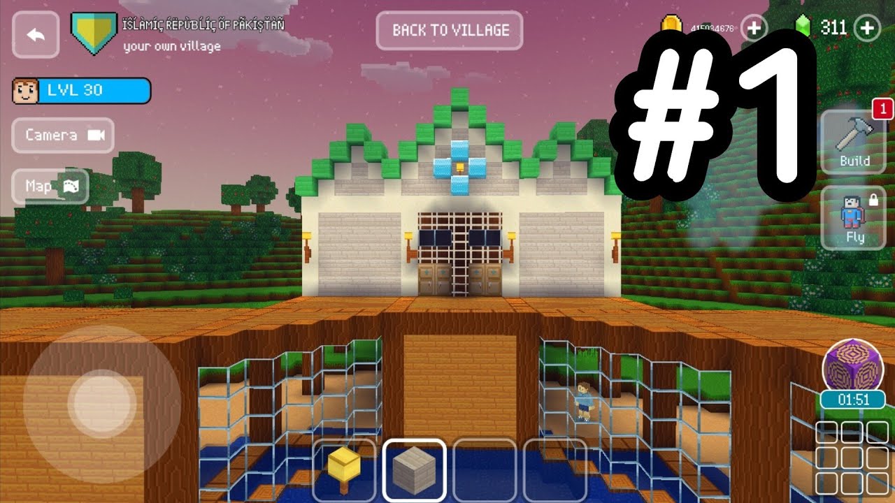 Block Craft 3D Building City Hall #1 - YouTube