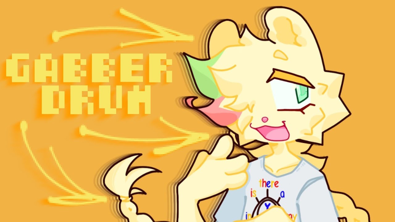 •GABBER DRUM meme animation (FlipaClip) - YouTube
