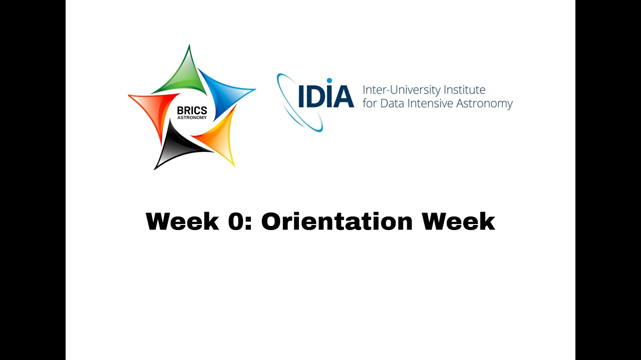 Week 0: Orientation Session - YouTube