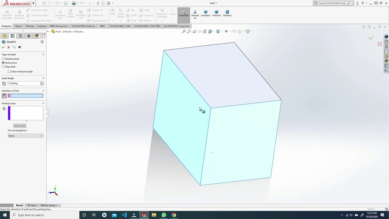 Draft 3D SolidWorks #26 - YouTube