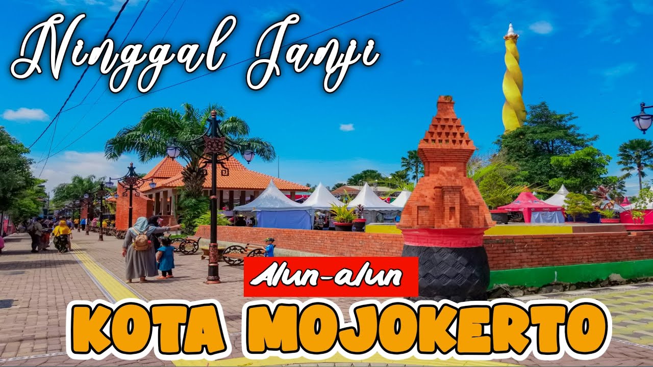 WAJAH BARU ALUN-ALUN KOTA MOJOKERTO TAHUN 2023 YANG SEMPAT JADI BUAH BIBIR - YouTube