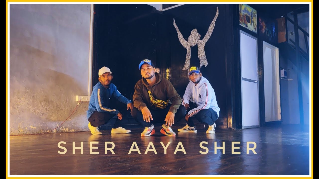 Sher Aaya Sher - Divine || Aniket Adhav Dance Chreography - YouTube