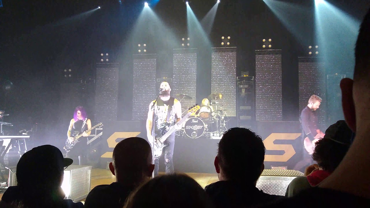 Skillet - Undefeated - Live - Worcester, MA Palladium - 10/03/2019 ...