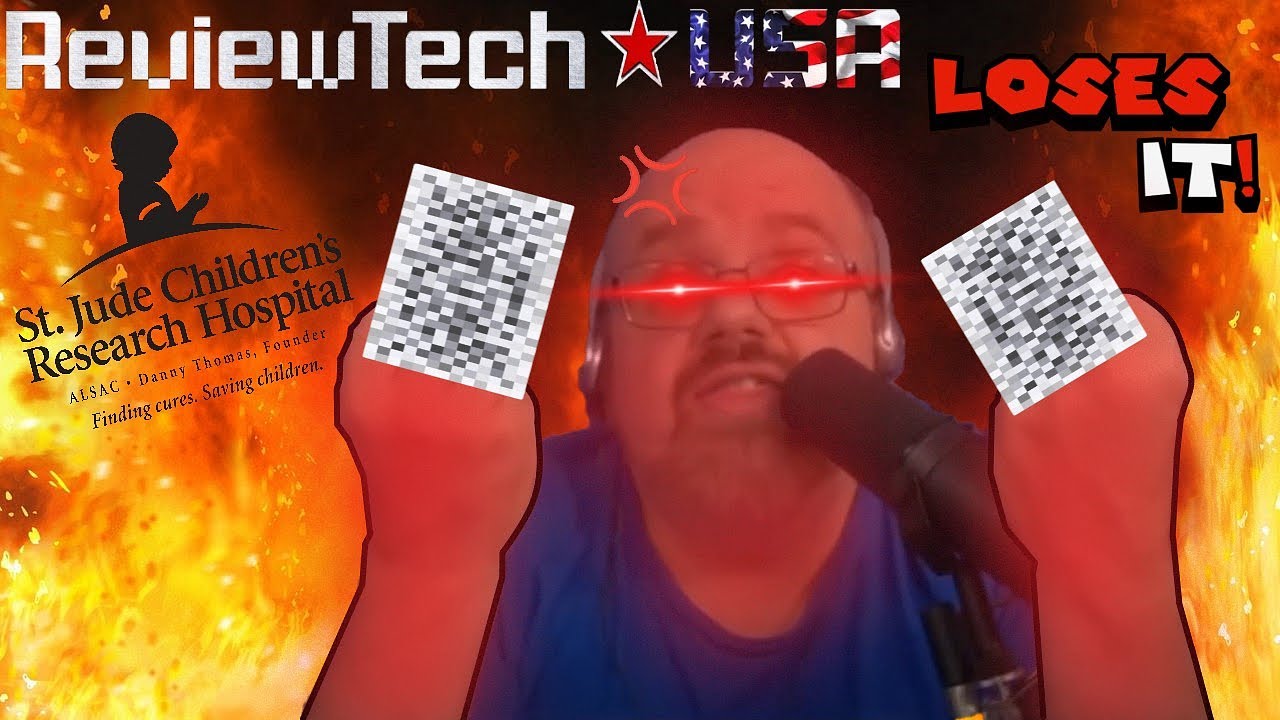 ReviewTechUSA Flips Out Over Donating To Charity - YouTube