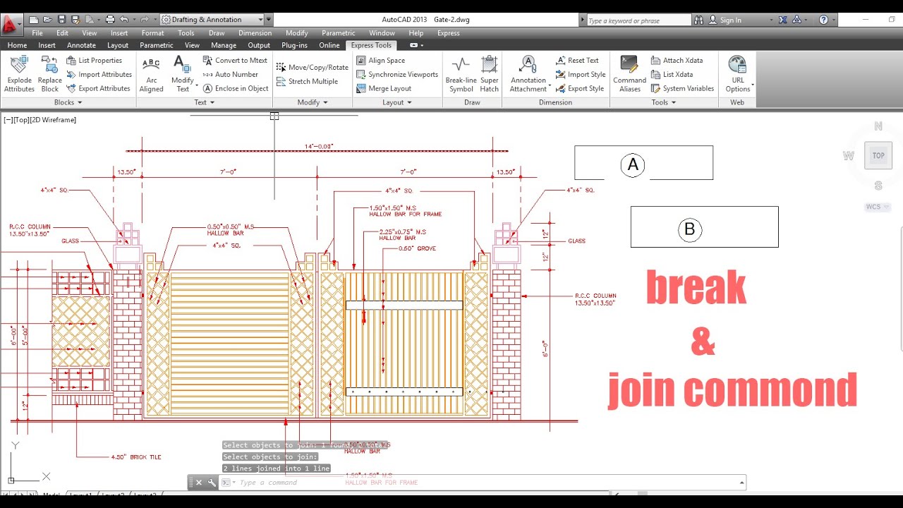 Break And Join Command In AUTOCAD YouTube break-and-join-command-in-autocad-youtube