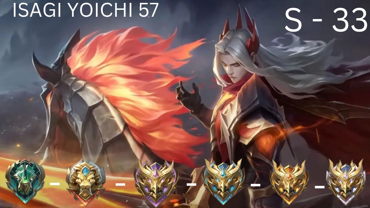 ISAGI SOLO RANK EPIC TO MYTHIC IMMORTAL RECOMMENDED JUNGLER FAST FARM ...