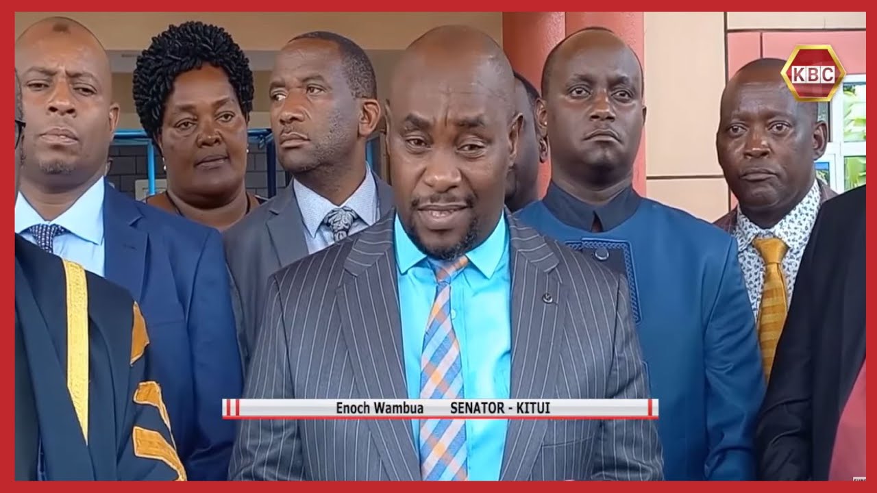 Kitui Senator Enoch Wambua has urged the Kamba community to rally ...