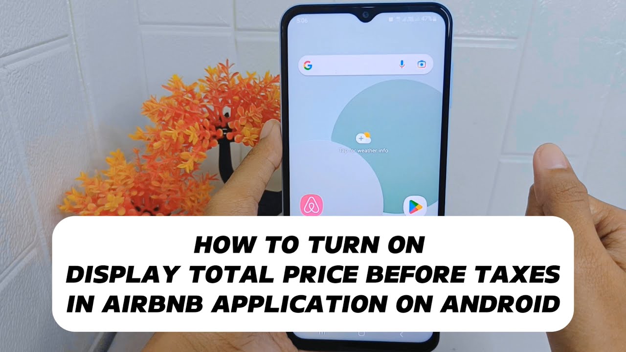 How To Turn On Display Total Price Before Taxes In Airbnb App - YouTube
