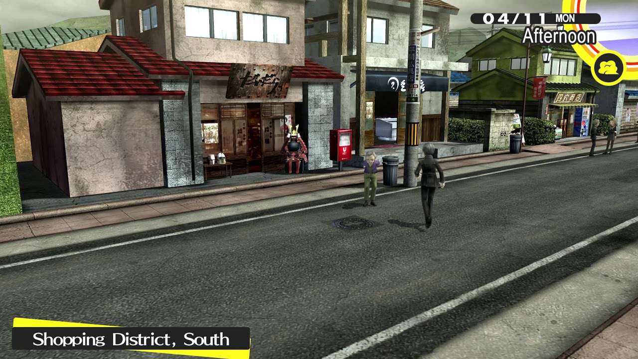 Persona 4 Golden - 4/11 Mon Inaba District South: Unfriendly Looking ...