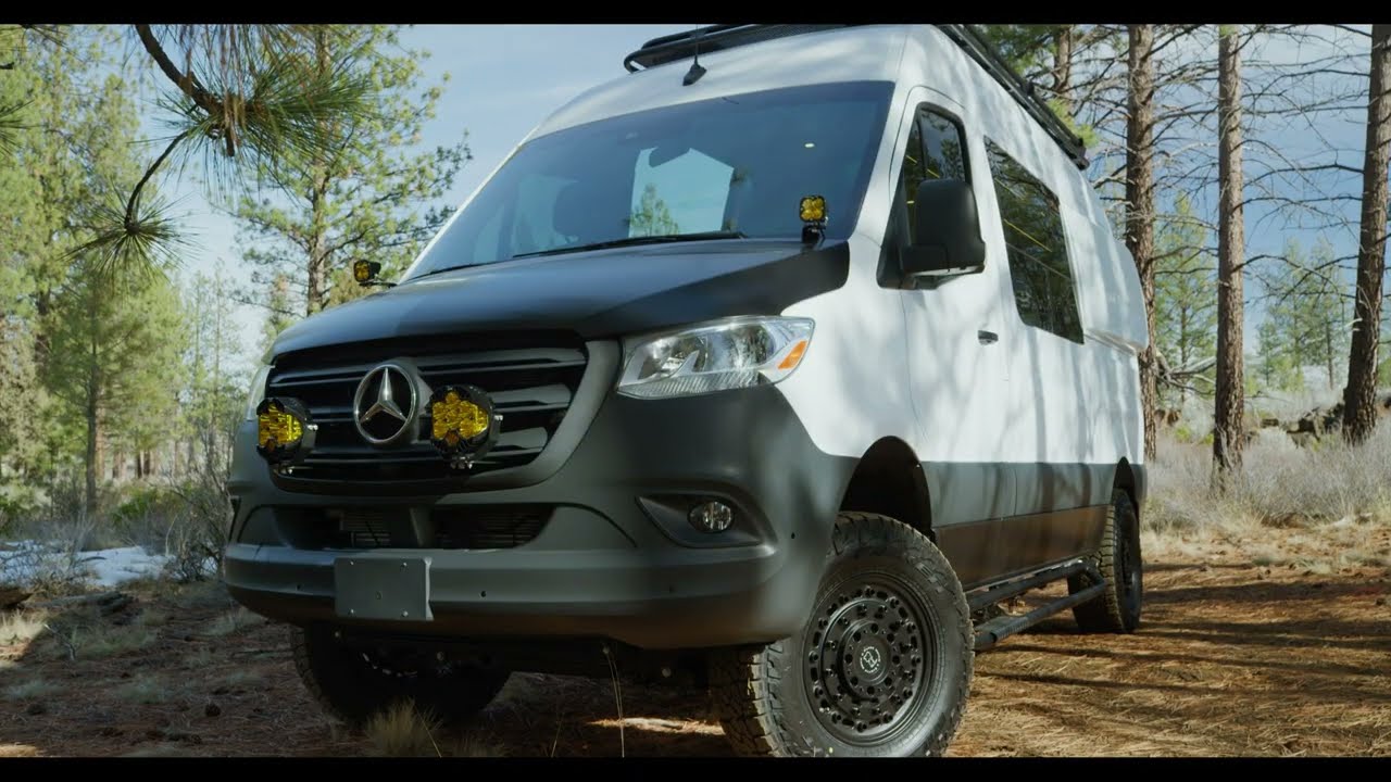 4WD Sprinter Van Conversion 144" - YouTube