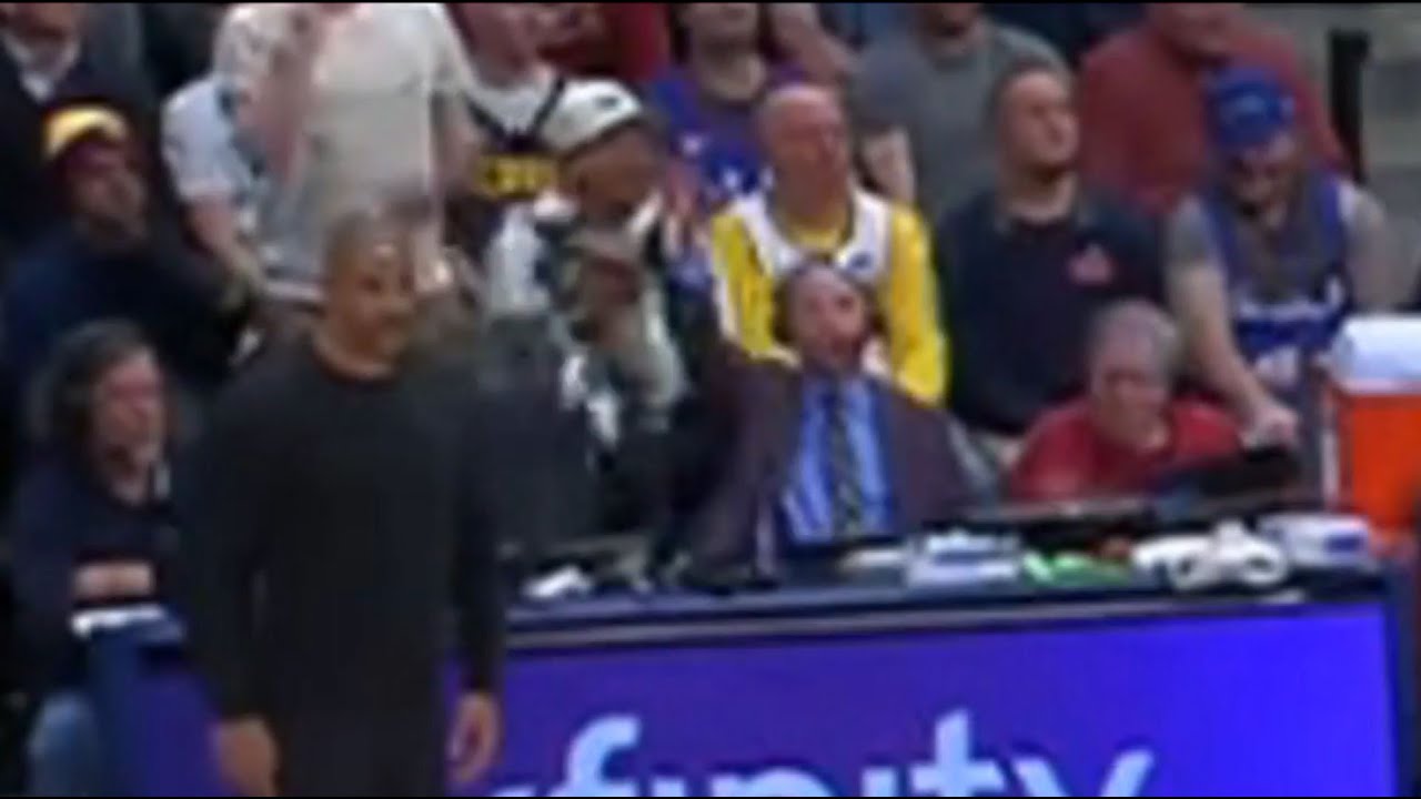 Rockets announcer Craig Ackerman punches Ryan Hollins in the face ...