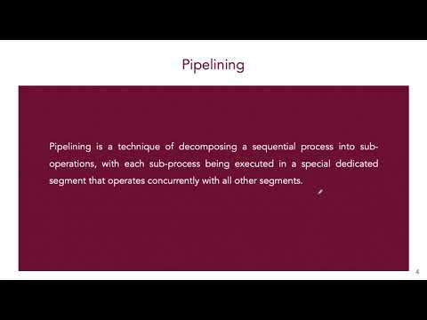 Pipelining Part 1 - YouTube
