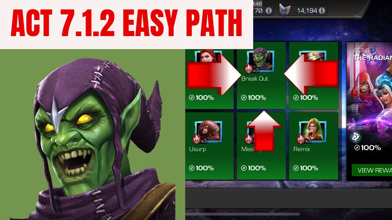 HOW TO BEAT ACT 7.1.2 | MCOC - YouTube