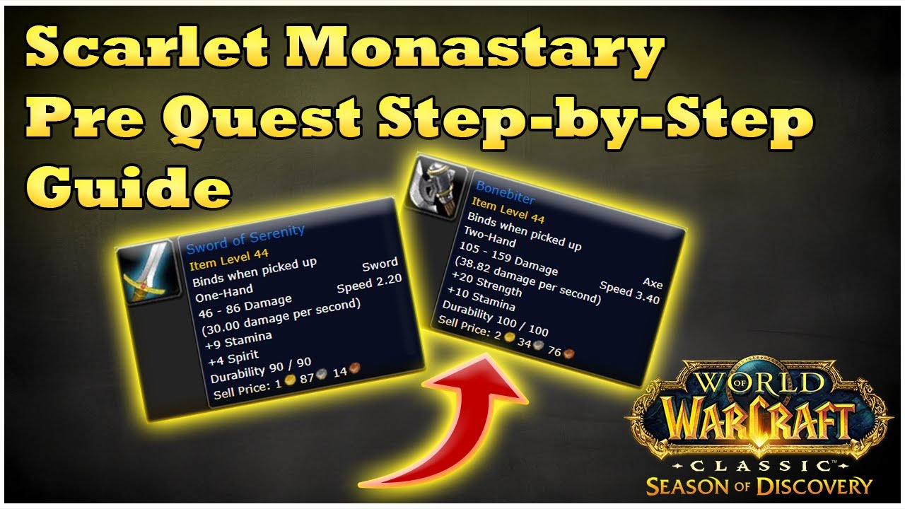 In the Name of the Light SM Quest Guide [WoW SoD] - YouTube