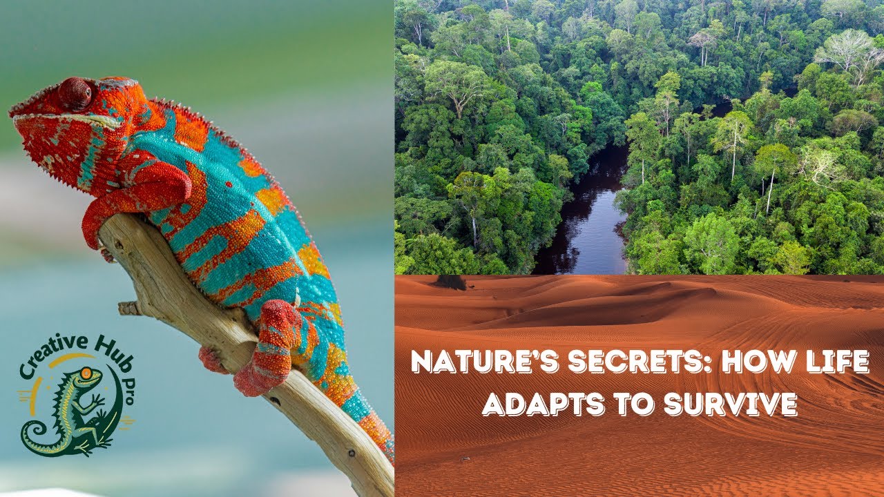 "Nature’s Secrets: How Life Adapts to Survive 🌿 | Stunning Wildlife ...