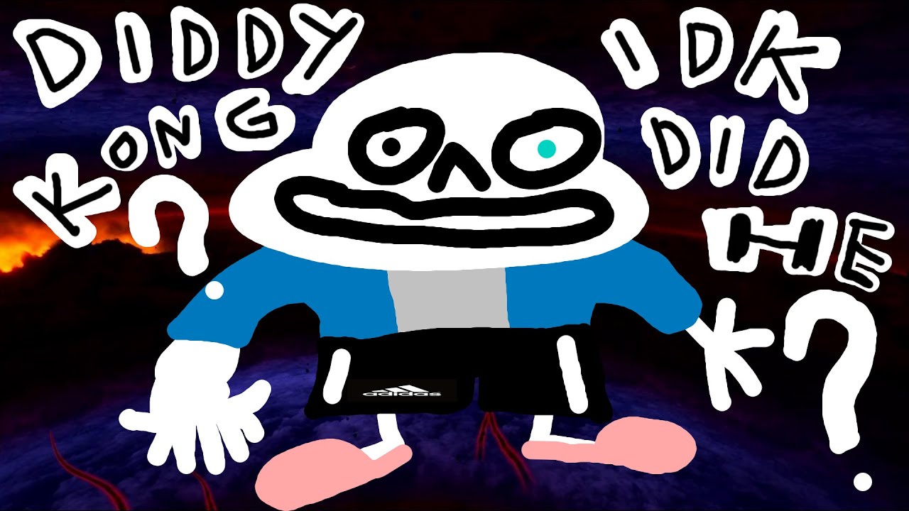 Sans Invades Our Smash Lobby - YouTube