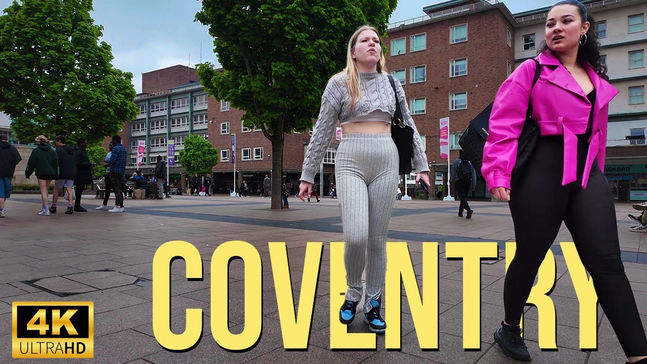 Coventry - City Tour 2024| Walking The Streets of Coventry | Central ...