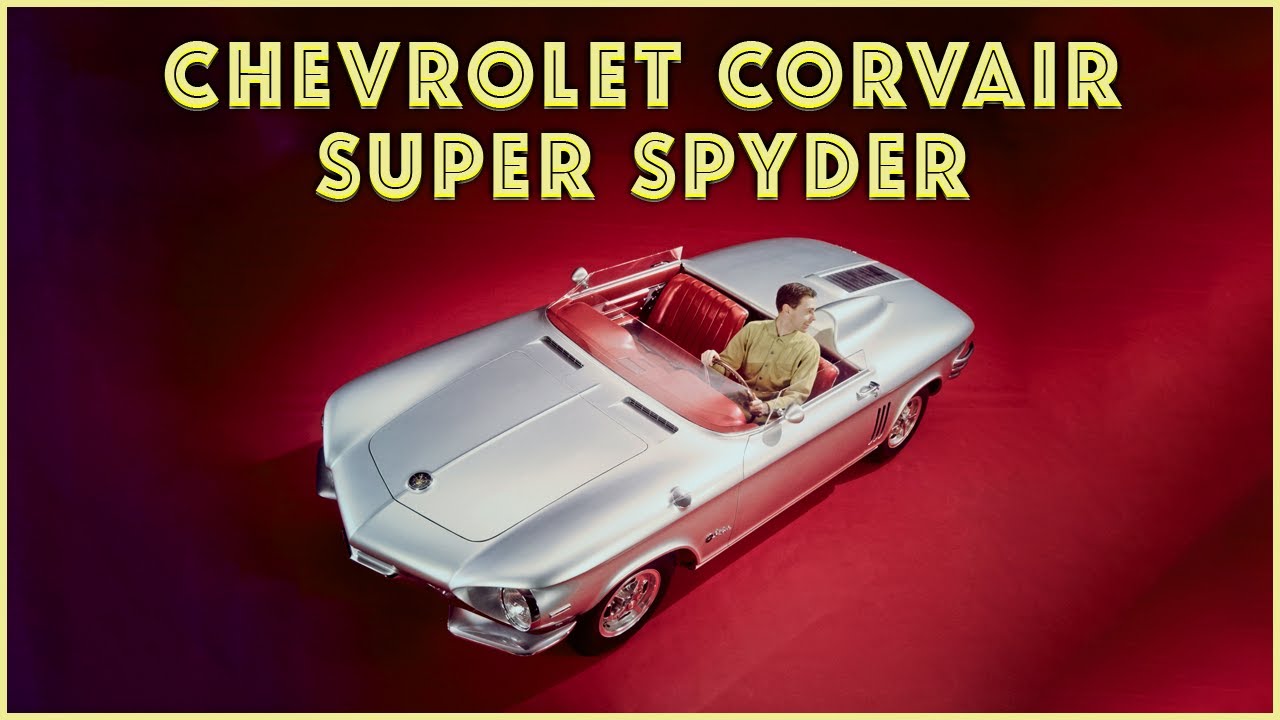 Chevrolet Corvair Super Spyder XP-785 Concept Car: The Iconic Two-Seat ...