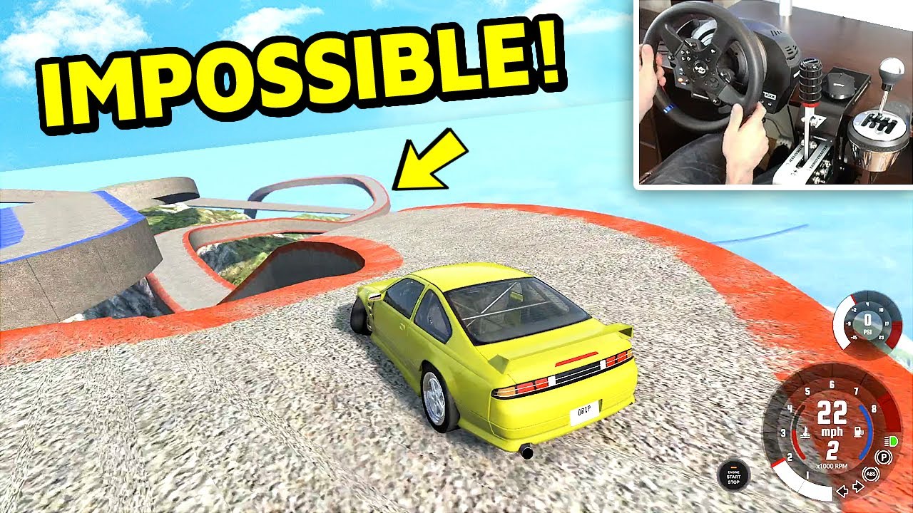 Only 1% Can Drift This Track in BeamNG! - YouTube