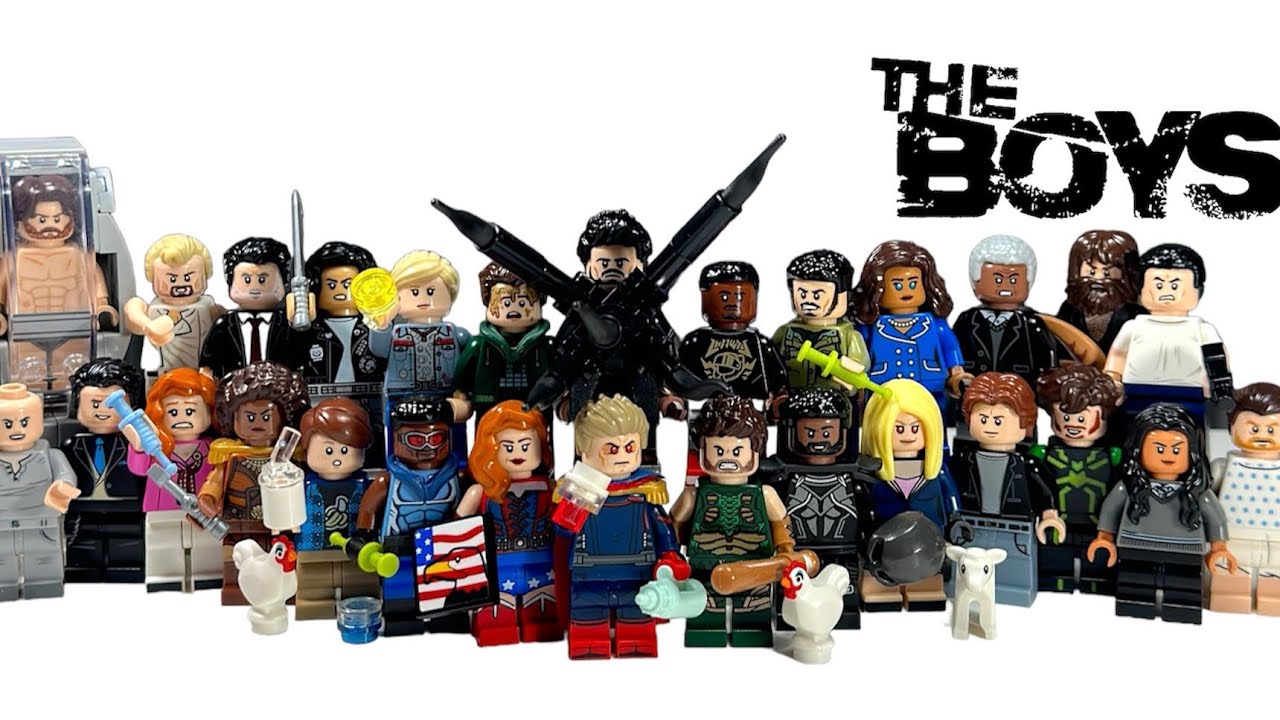 LEGO The Boys Season 4 All Main Characters & How To Build Them! - YouTube