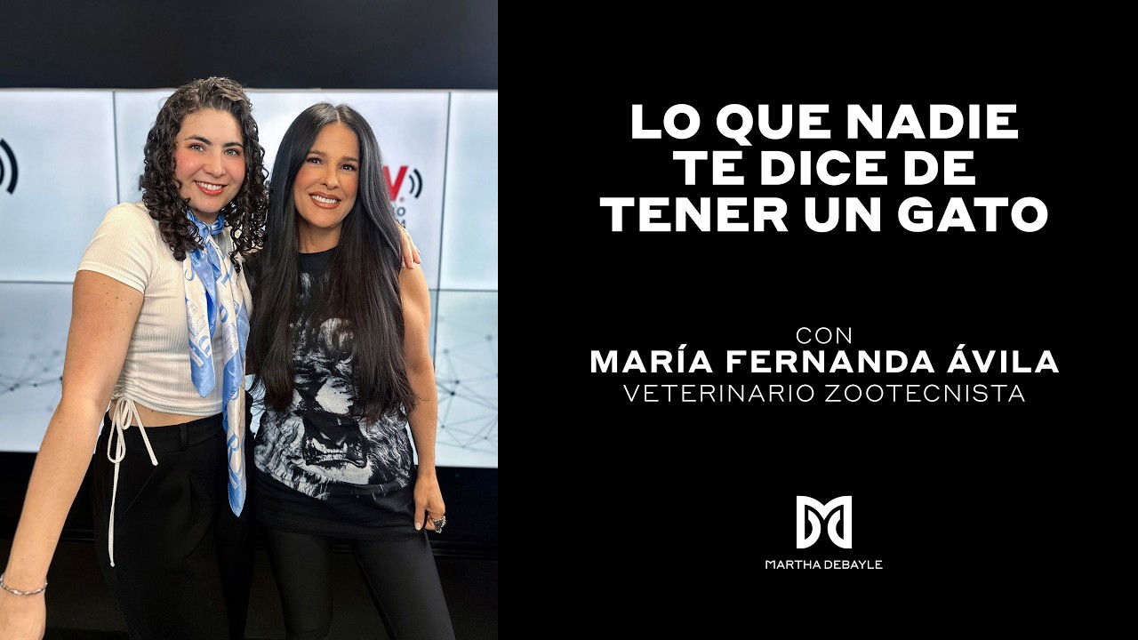 ¿Aman a los animales? hablamos con María Fernanda Ávila | Martha ...