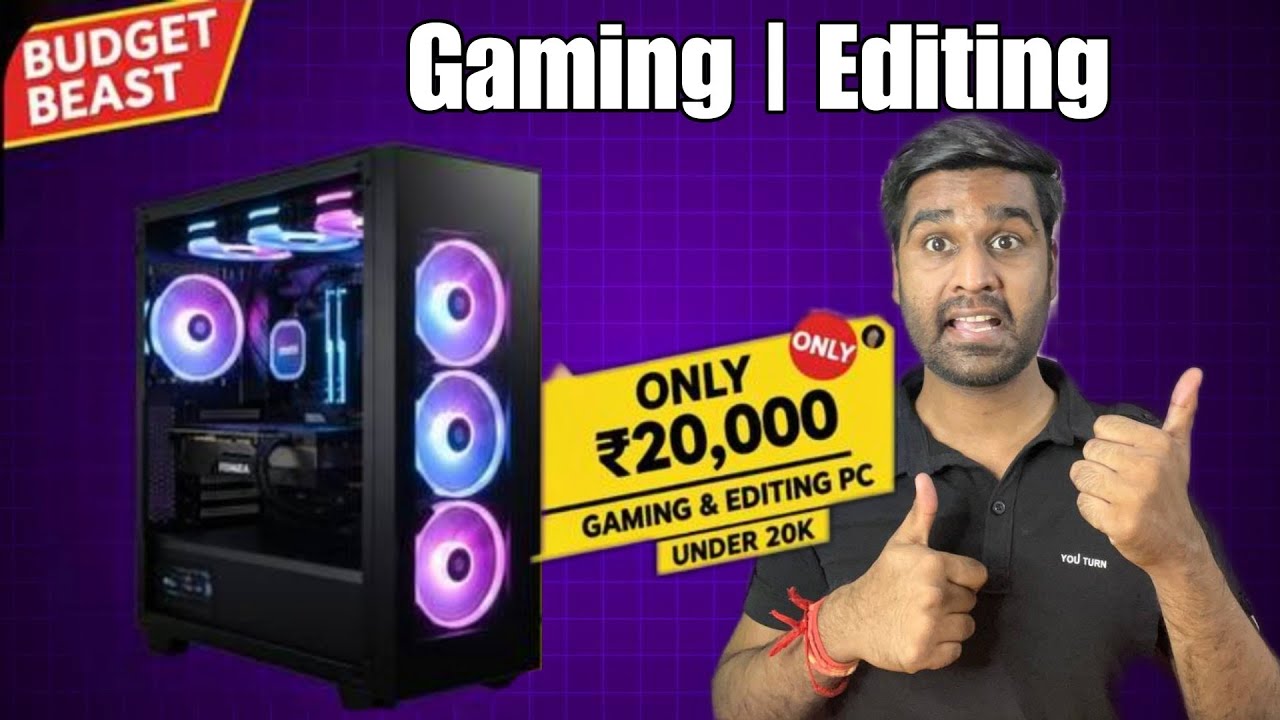PC build under 20000 | pc setup under 20000 - YouTube