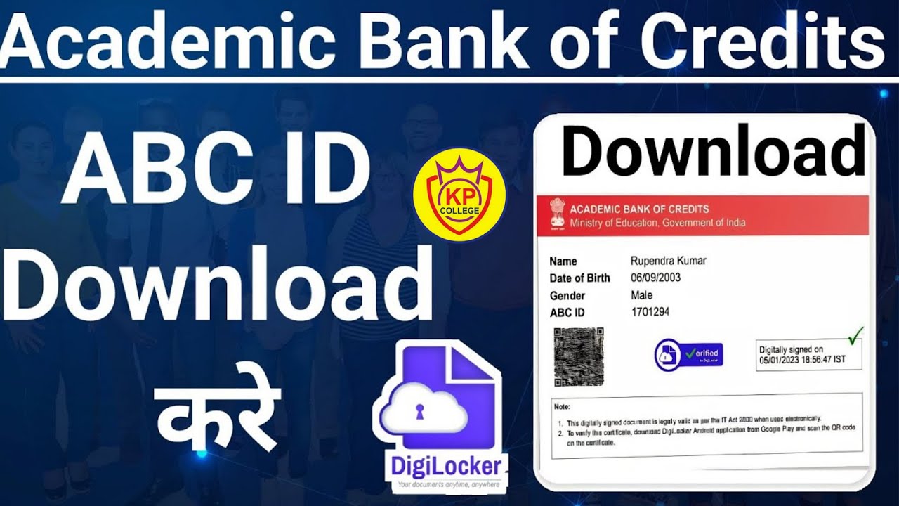 How to make ABC ID !! (ABC ID कैसे बनाये ?) and how to upload on kp ...