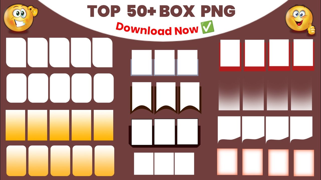 Top 50 Box Png Download | Group Banner Editing | Banner Material ...