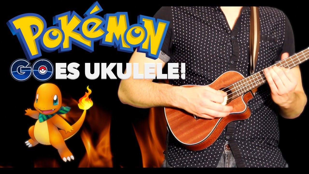 Pokémon Theme On Ukulele Cover - YouTube