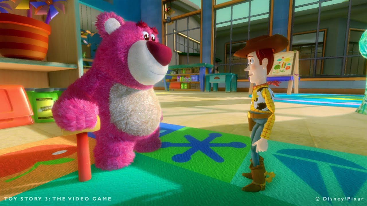 Toy Story 3 Woody Vs Lotso