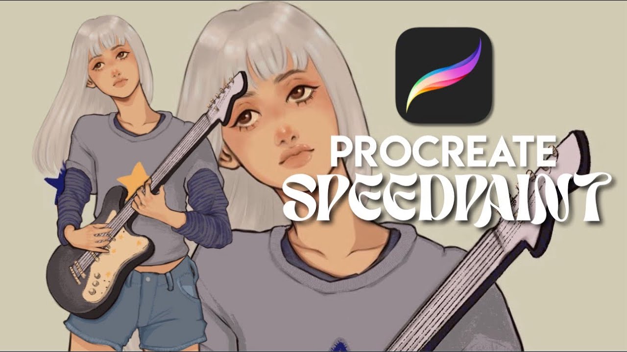 digital speedpaint timelapse - PROCREATE - YouTube