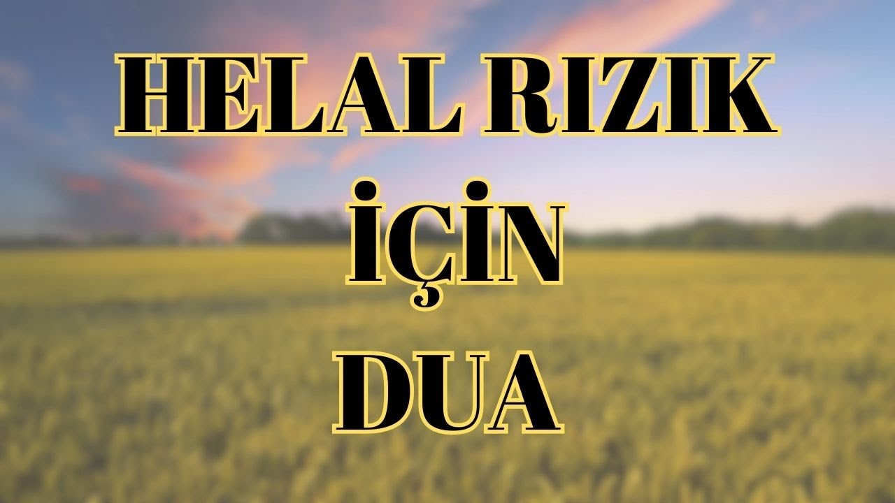 “Allâhümmekfinî Bihelâlike An Harâmik ve Ağninî Bifazlike Ammen Sivâk ...