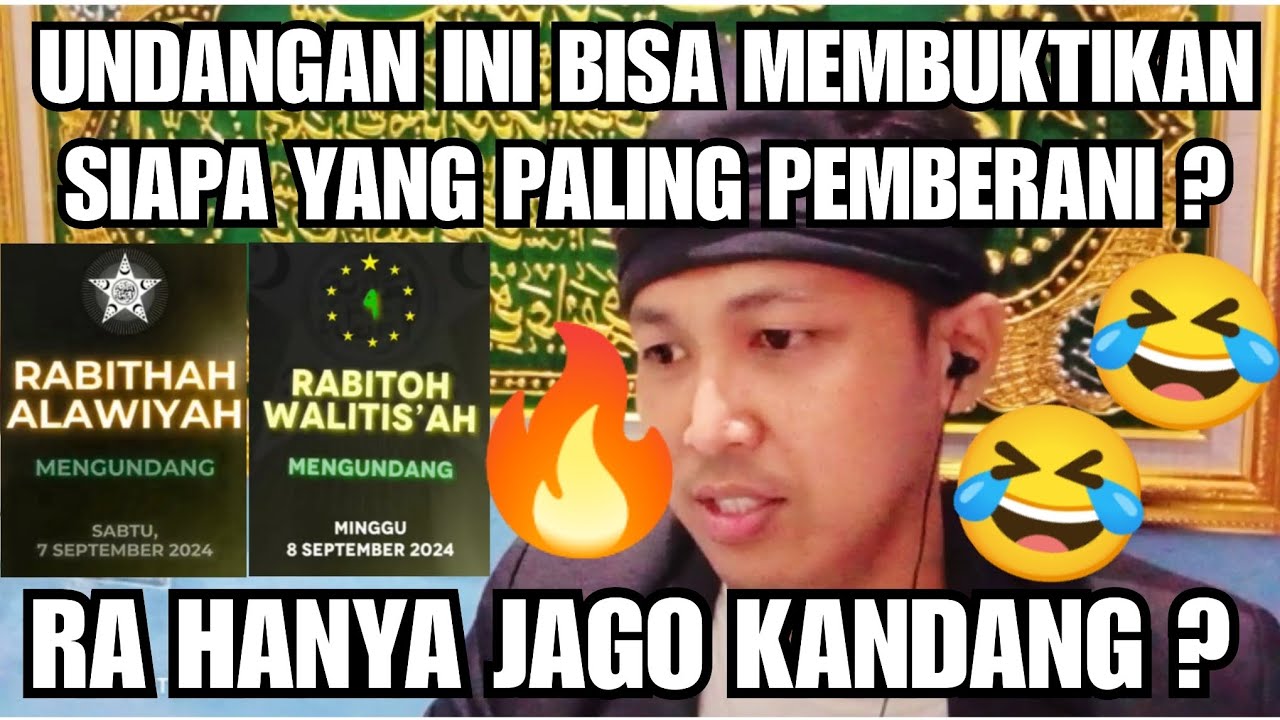 ROBITOH ALAWIYAH T4KUT RUNGK4D ? BER4NINYA BERMAIN DIK4NDANG ? 😂 - YouTube