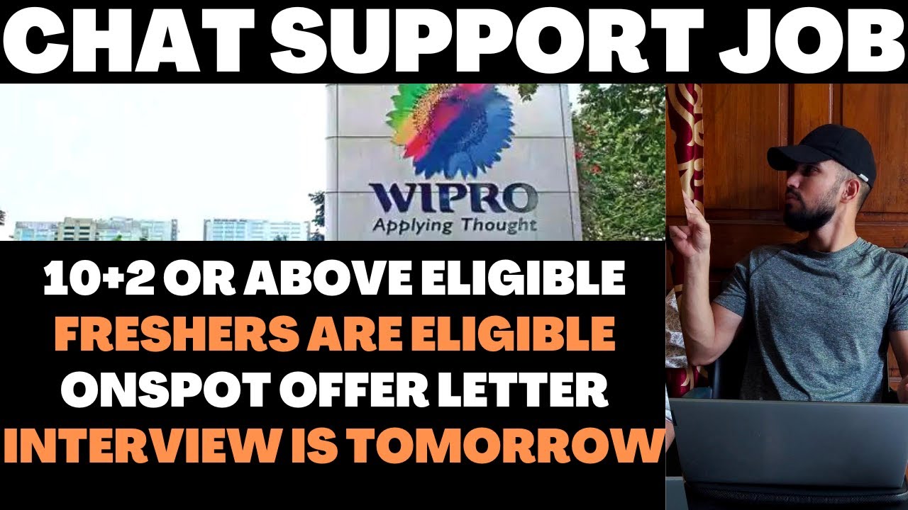 Wipro 12th Pass OnSpot Offer Letter Job - YouTube