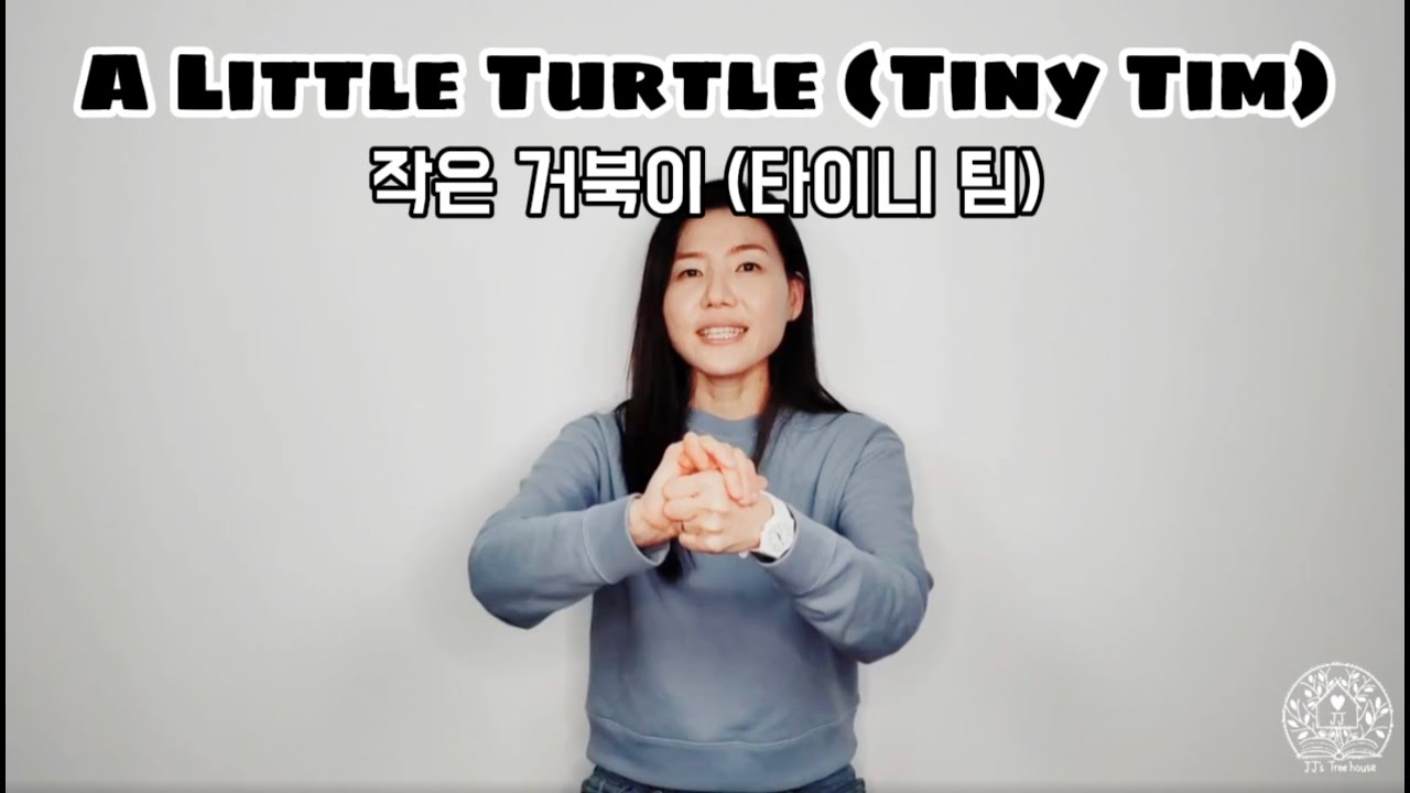 I had a little turtle (Tiny Tim) : 손유희 영어노래, 펠트스토리 - YouTube