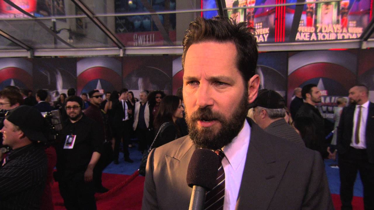Captain America Civil War Premiere Interview - Paul Rudd - YouTube