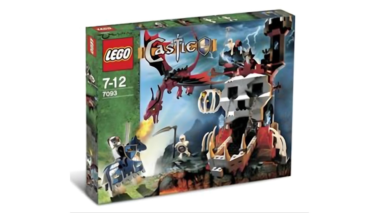 LEGO Castle Set 7093 Skeleton Tower (2007) - YouTube