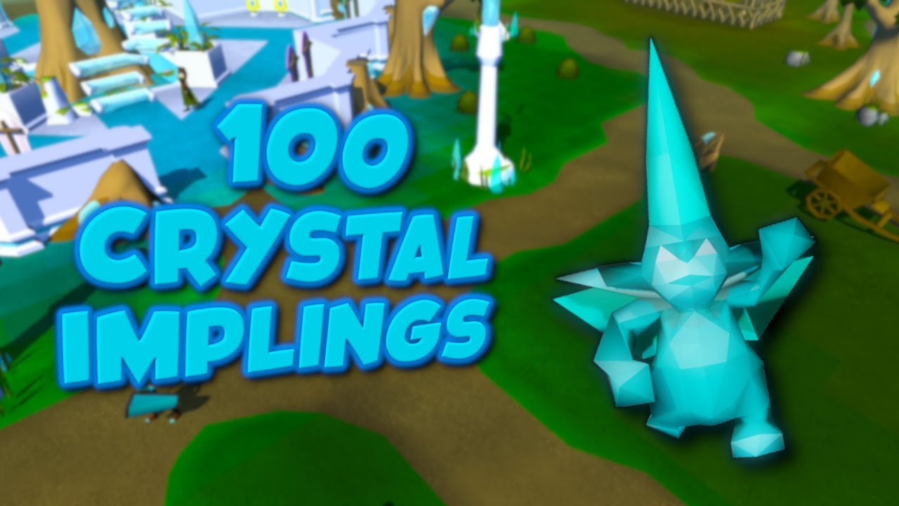 Loot from Collecting 100 Crystal Imps - YouTube