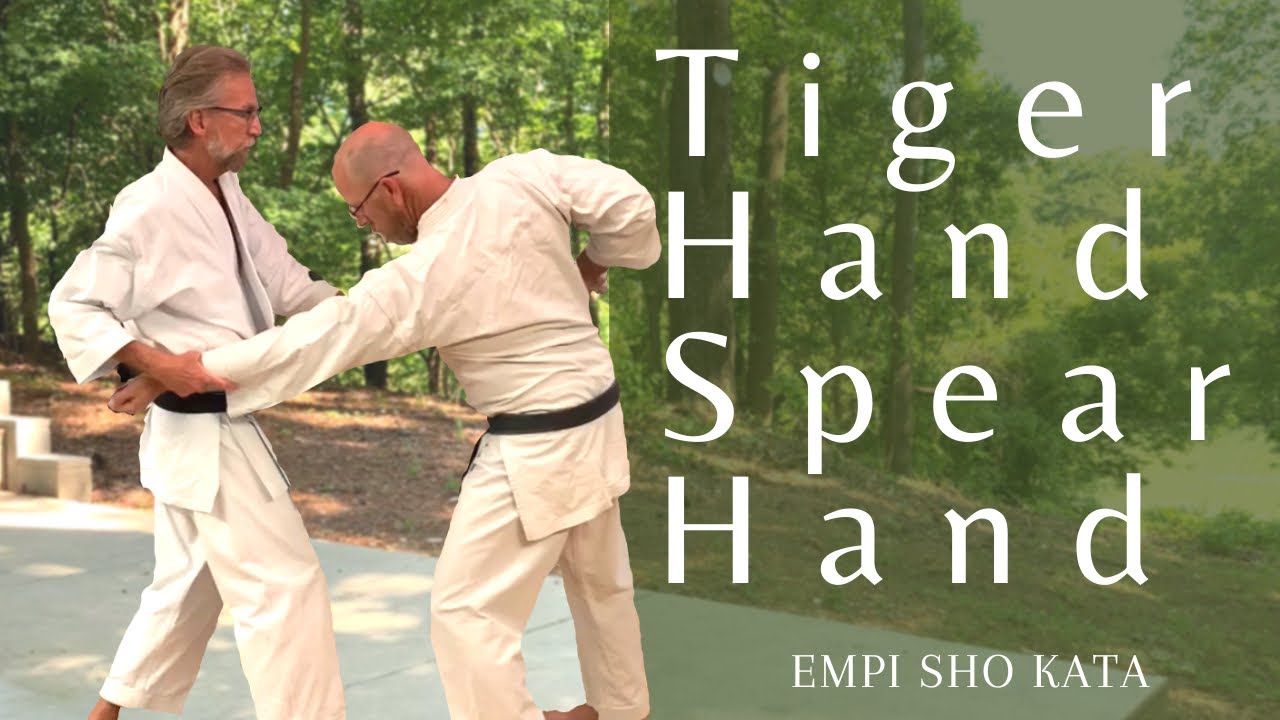 Empi Sho Kata - Tiger Hand Spear Hand - Shuri Ryu Karate with Renshi ...