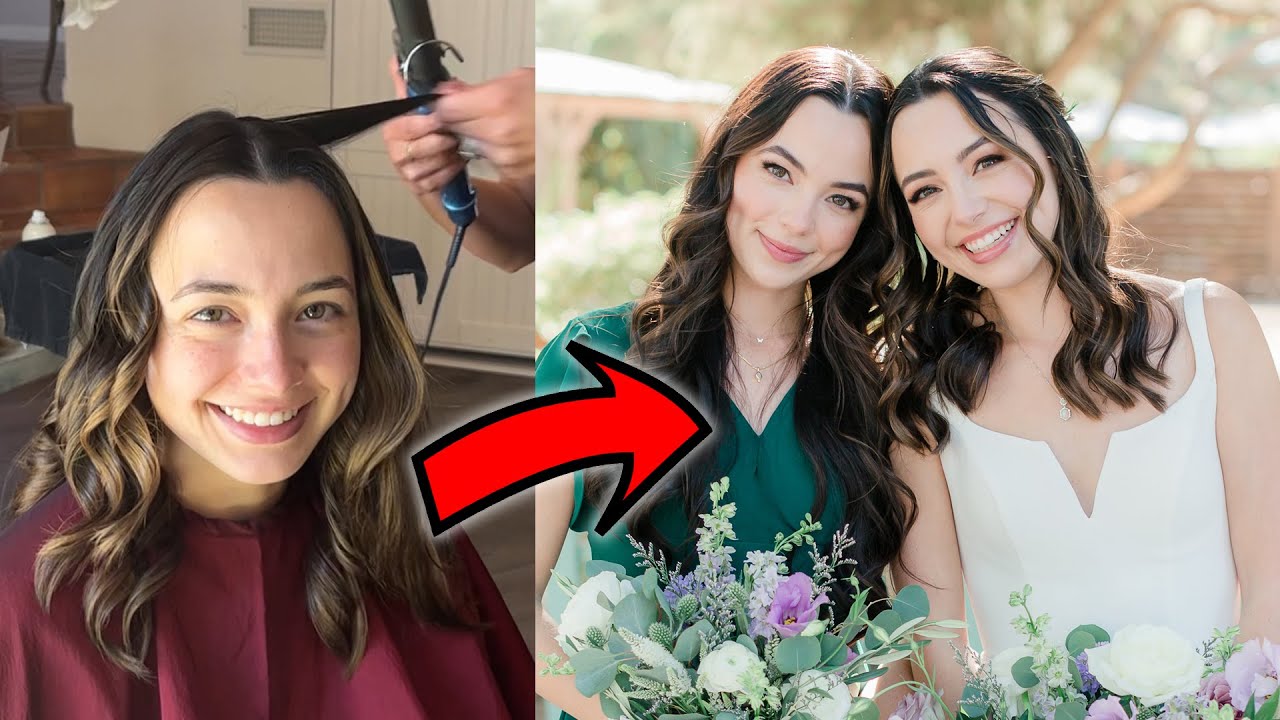 Get Ready With Me For My Wedding Merrell Twins Youtube