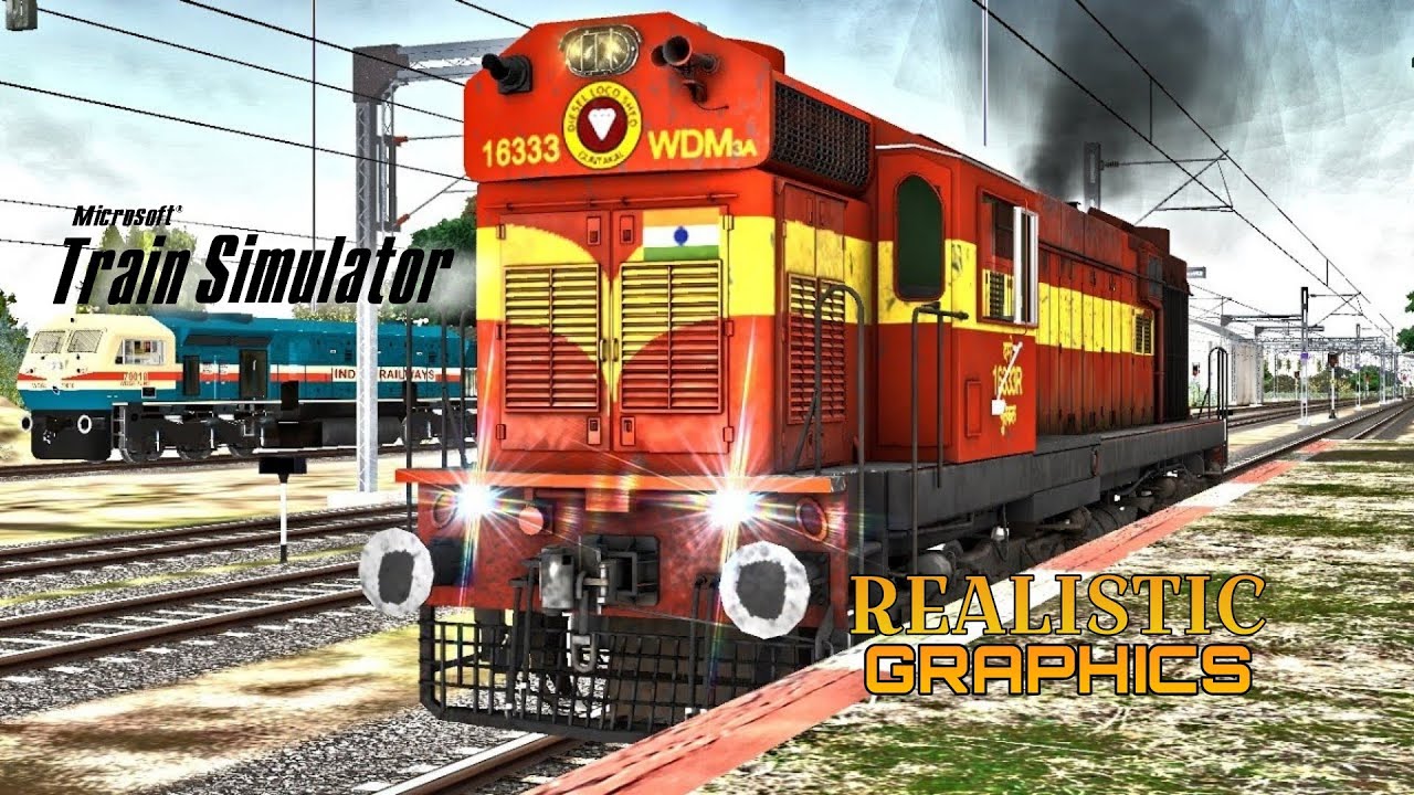 WDM3A + HUMSAFAR EXPRESS | 4K ULTRA HD | Realistic Graphics Crossing ...