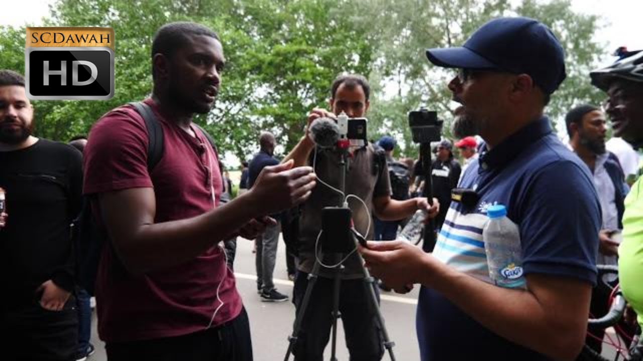 P3 - Where is the logic?? Hashim vs Christian | Speakers Corner | Hyde Park - YouTube