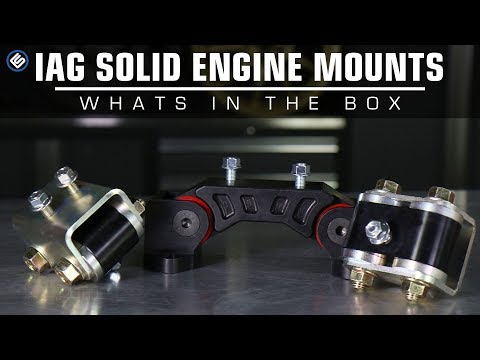 IAG Race Series Solid Engine Mounts 02-07 WRX / 04+ STI - What's In The Box