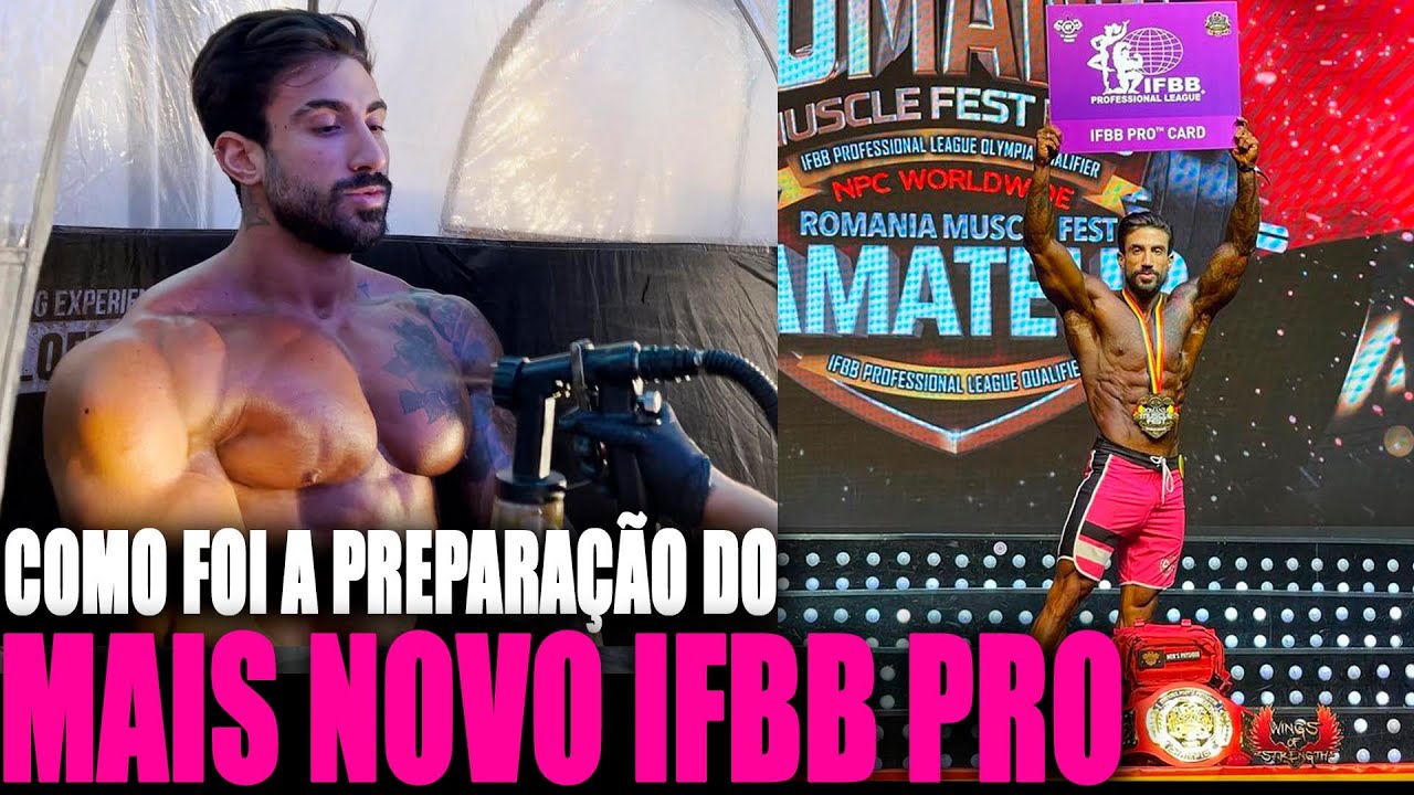 COMO FOI A PREPARAÇÃO DO MAIS NOVO IFBB PRO - DIOGO BASA- UNDER LABZ ...