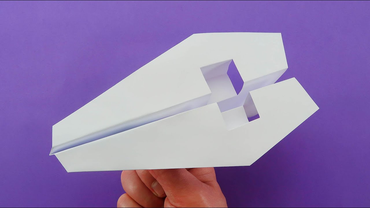 How to make an amazing paper airplane. BEST paper planes that fly far ...