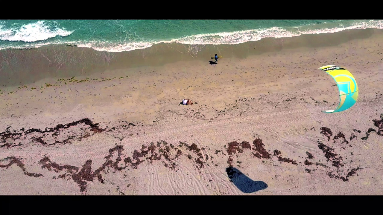 Kite Surfing - DJI Mavic Pro - 4K "UHD" Footage - YouTube