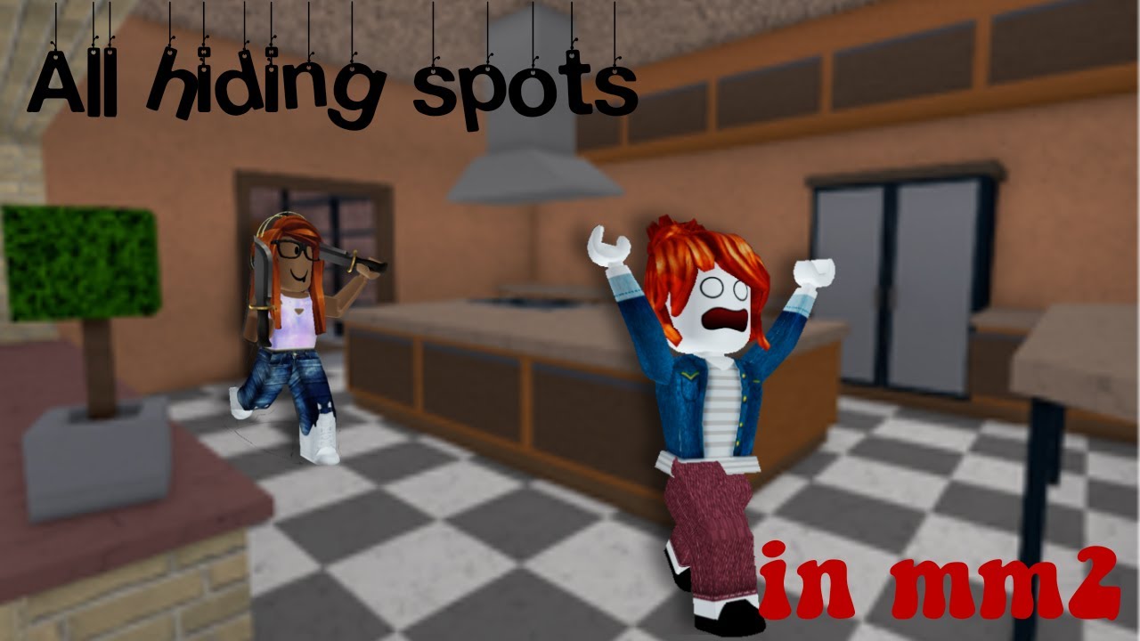 All Hiding Spots In All MM2 Maps - YouTube